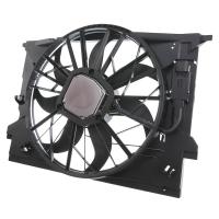 China Radiator Cooling Fan Assembly for Mercedes-Benz W211 W219 E320 E350 for sale