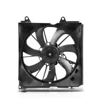 China Left Engine Radiator Cooling Fan Assembly with Shroud for Acura TLX 15-20 3.5L for sale