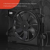China Engine Radiator Cooling Fan Assembly for Chrysler Town & Country Dodge VW Ram for sale