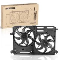 China Engine Radiator Cooling Fan Assembly with Shroud for Ford Fusion 2014-2016 1.5L for sale