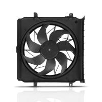 China Engine Radiator Cooling Fan Assembly with Shroud for Jeep Liberty 02-04 2.4L 3.7L for sale