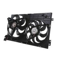 China Radiator Cooling Fan Assembly w/Motor for Volkswagen Clasico Golf Jetta Audi TT for sale