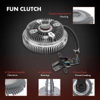 China Radiator Fan Clutch for Dodge Ram 2500 3500 2010 Ram 2500 3500 4500 5500 for sale