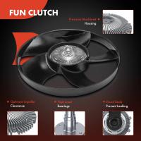 China Radiator Cooling Fan Clutch for Dodge Sprinter 2500 3500 2007-2009 Freightliner for sale