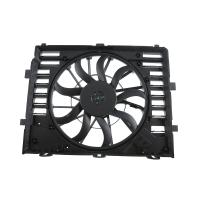 China Radiator Cooling Fan Assembly for Volkswagen Touareg 3.0L 3.6L 2011-2017 for sale