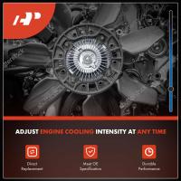 China Engine Cooling Fan Clutch for BMW 535i 735i 1987-1992 735iL M3 2001-2006 M5 Z3 for sale