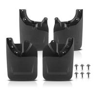 China 4x Front & Rear Splash Guards Mud Flaps for Toyota Tacoma with Fender Flares for sale