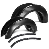 China 4x Front & Rear Pocket Style Fender Flare for Ford F-250 F-350 Super Duty 17-21 for sale