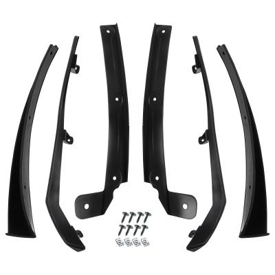 China 6x Front & Rear Mud Flaps Splash Guards for Chevy Camaro 2016-2019 for sale