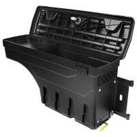 China Rear Passenger Truck Bed Storage Box ToolBox for Chevrolet GMC C/K Ford F-150 for sale