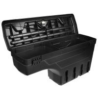 China Rear Passenger Truck Bed Storage Box ToolBox for Chevrolet GMC C/K Ford F-150 for sale