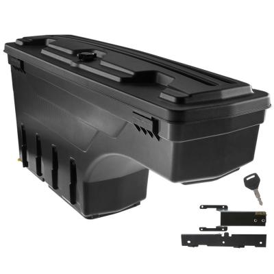 China Rear Driver Truck Bed Storage Box ToolBox for Ford F-250 F-350 Super Duty 17-20 for sale