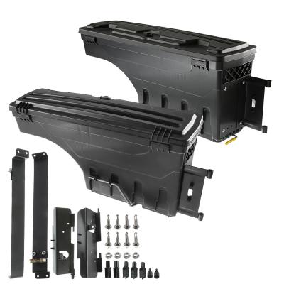 China 2x Rear Truck Bed Storage Box Toolbox for Toyota Tundra 2007-2020 for sale
