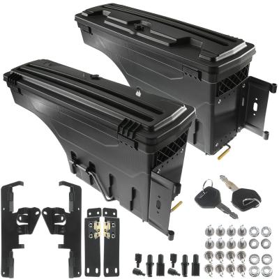 China 2x Rear Truck Bed Storage Box Toolbox for Toyota Tacoma 2005-2020 for sale