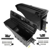 China 2x Left & Right Lockable Storage Truck Bed Tool Box for Dodge Ram 1500 2500 3500 for sale