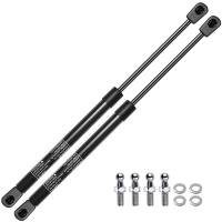 China 2x Universal Lift Supports Gas Struts with Spike Extended Length 16.46in. 45lbs for sale