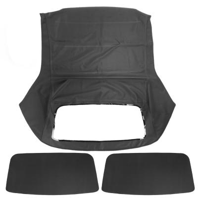 China Convertible Soft Top w/ Plastic Window for BMW E36 318i 323i 325i 328i M3 Black for sale