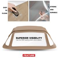 China Tan Convertible Soft Top for Mercedes-Benz R129 SL320 SL500 SL600 300SL 500SL for sale