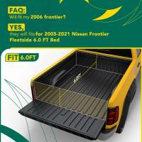 China 6 FT Soft Roll-up Tonneau Cover for Nissan Frontier 2005-2021 for sale