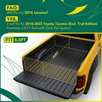 China 6.17 FT Bed Soft Roll-up Tonneau Cover for Toyota Tacoma 2016-2022 for sale