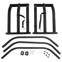 China Black Rear Tailgate Stowable Bed Extender Kit for Toyota Tacoma 2005-2022 for sale