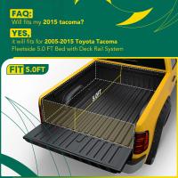 China 6.17 FT Bed Soft Roll-up Tonneau Cover for Toyota Tacoma 2005-2015 for sale