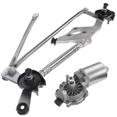 China 2x Front Windshield Wiper Linkage & Motor Assembly for Toyota Corolla 2009-2013 for sale