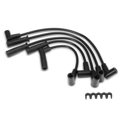 China 5x Spark Plug Wire Set for Jeep Wrangler 2001-2002 Dodge Dakota 2002 L4 2.5L for sale