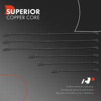 China 6x Spark Plug Wire Set for Buick Park Avenue 01-05 Pontiac Bonneville 01-03 3.8L for sale
