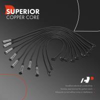 China 10x Spark Plug Wire Set for Mercedes-Benz 380SE 84-85 450SE 450SL 500SEC W126 for sale