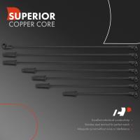 China 7x Spark Plug Wire Sets for Dodge B150 B1500 D150 Dakota Ram 1500 W150 V6 3.9L for sale