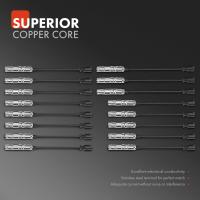 China 16x Spark Plug Wire Set for Mercedes-Benz C43 AMG CLK430 CLS500 E430 ML430 S430 for sale