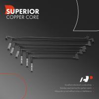 China 7x Spark Plug Wire Sets for Mercedes-Benz 300CE 300E 300SE 300SL W124 W140 R129 for sale
