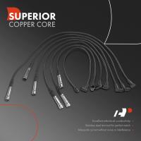 China 7x Spark Plug Wire Sets for Mercedes-Benz 280 W114 1973-1976 280E W123 L6 2.8L for sale