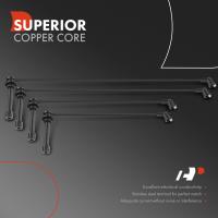 China 4x Spark Plug Wire Sets for Nissan Frontier Xterra 2002-2004 L4 2.4L Petrol 7mm for sale