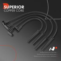China 4x Spark Plug Wire Set for Saturn SC1 1993-2002 SL SL1 SW1 L4 1.9L SOHC for sale