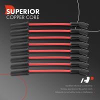China 8x Spark Plug Wire Set for Chevy Silverado 1500 GMC Sierra 1500 Cadillac Pontiac for sale