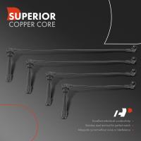 China 4x Spark Plug Wire Set for Hyundai Elantra Tiburon Tucson Kia Spectra Sportage for sale