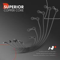 China 6x Spark Plug Wire Set for Toyota Supra 1987-1992 L6 3.0L Turbocharged for sale