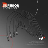 China 8x Spark Plug Wire Set for Cadillac DeVille Eldorado Fleetwood Seville 4.1L for sale