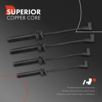 China 4x Spark Plug Wire Set for Mini Cooper 2002-2008 L4 1.6L SOHC for sale