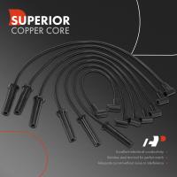 China 7x Spark Plug Wire Set for Jeep Cherokee 1984-1986 Comanche Wagoneer 2.8L 8mm for sale