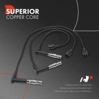 China 3x Spark Plug Wire Sets for Mercedes-Benz C280 93-00 W202 W124 W210 C124 W140 for sale