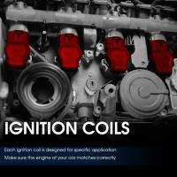 China 4x Ignition Coils for Chevy Buick Colorado Canyon Malibu ATS CT6 Regal for sale