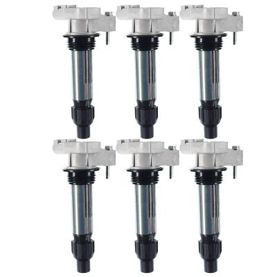 China 6x Ignition Coils with 4 Pins for Cadillac ATS Chevy Equinox Impala GMC Terrain for sale