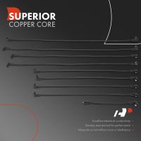 China 9x Spark Plug Wire Set for Chevrolet Blazer C10 C20 C30 Pickup GMC Jimmy Sprint for sale