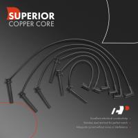 China 6x Spark Plug Wire Sets for Ford Taurus 2001-2003 Mercury Sable V6 3.0L 8mm for sale