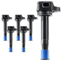China 6x Ignition Coils with 3 Pins for Honda Accord Odyssey Crosstour Acura RL TL TSX for sale