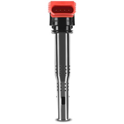 China Ignition Coil with 4 Pins for Audi A4 A5 A6 Quattro Q5 Q7 R8 VW Touareg Porsche for sale