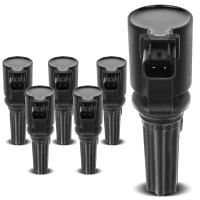 China 6x Ignition Coils with 4 Pins for Jaguar S-Type 2000-2003 Lincoln LS 00-05 3.0L for sale